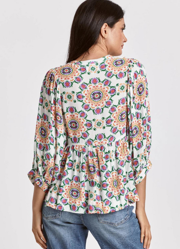 Malia Top - Indigo Bay