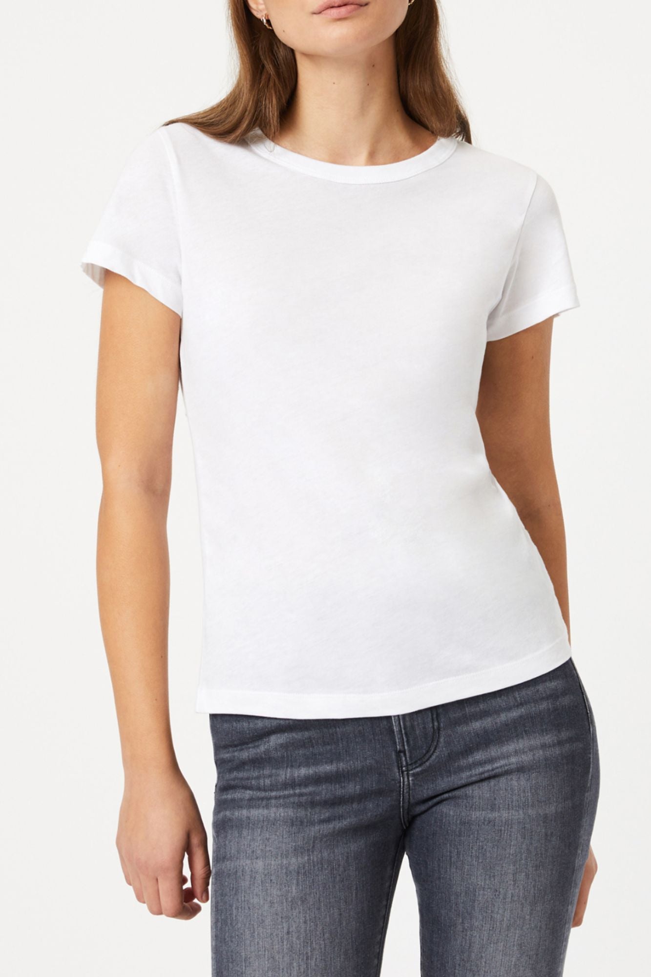 Crew Neck Basic T-Shirt - Indigo Bay