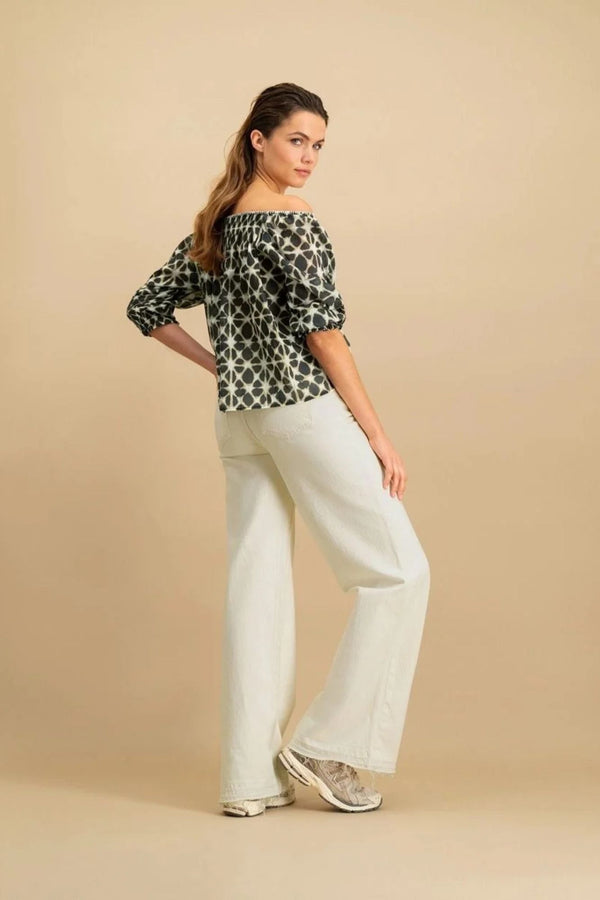Vera Blouse - Indigo Bay