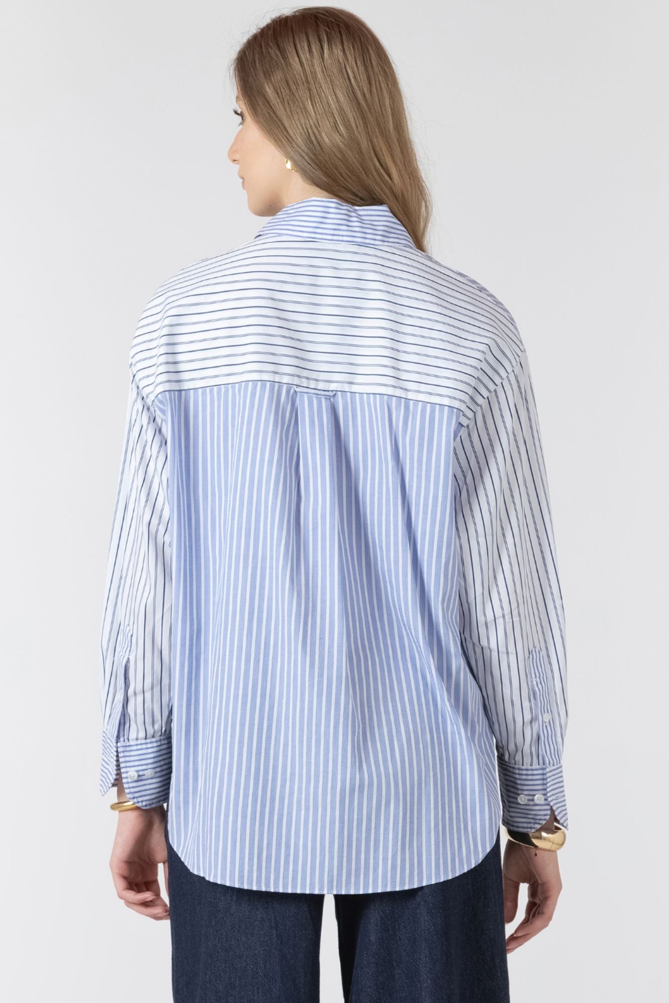 Button Front Shirt - Indigo Bay