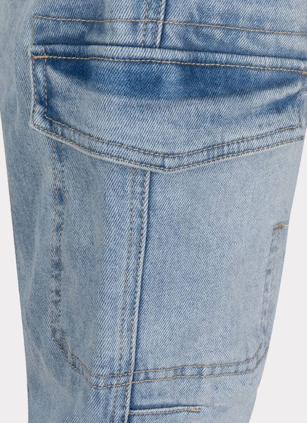 Emery Cargo Jeans - Indigo Bay