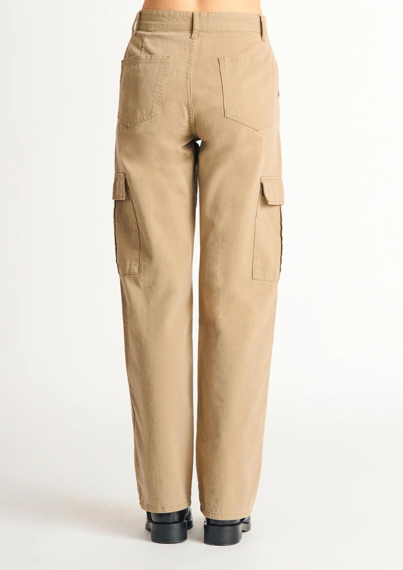 Dylan High Rise Cargo Pant - Indigo Bay