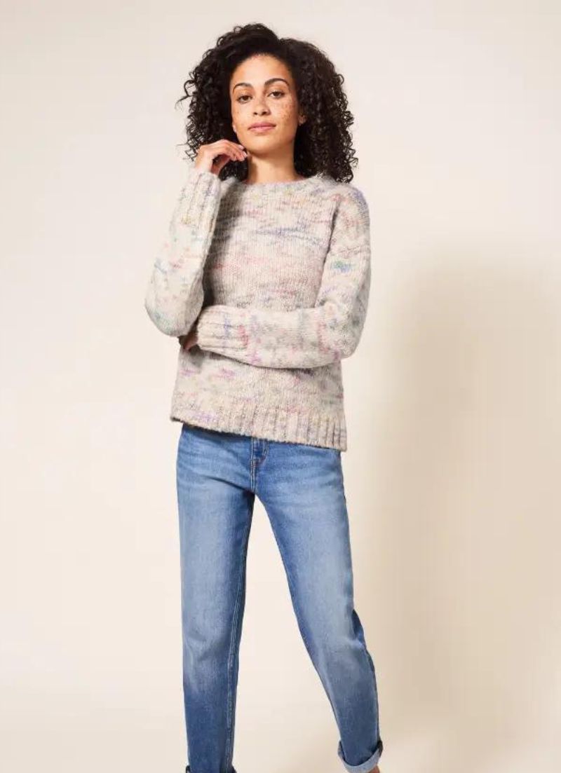 White Stuff - Snug City Sweater - Indigo Bay