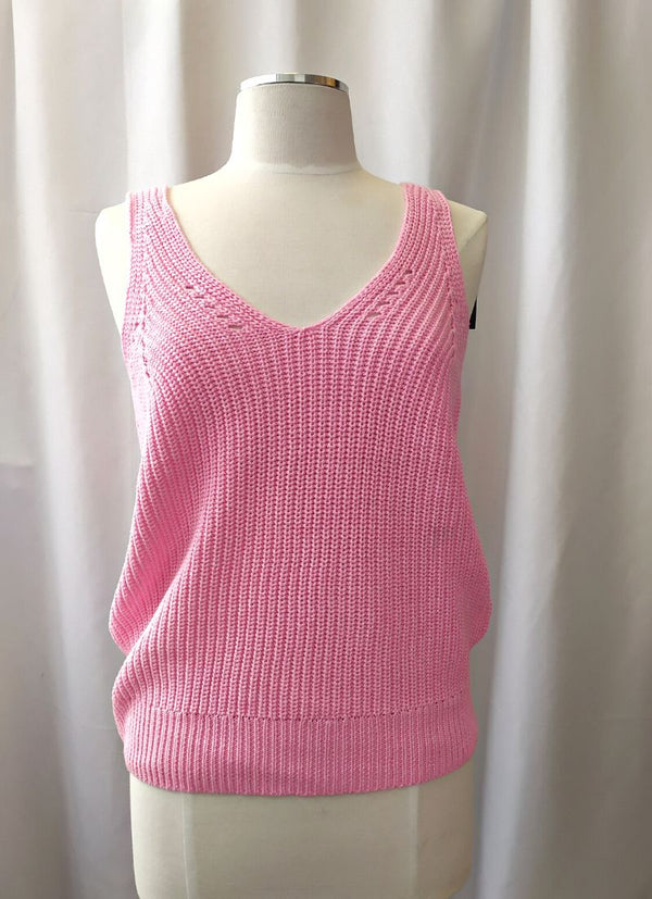 Peta Knit Tank - Indigo Bay